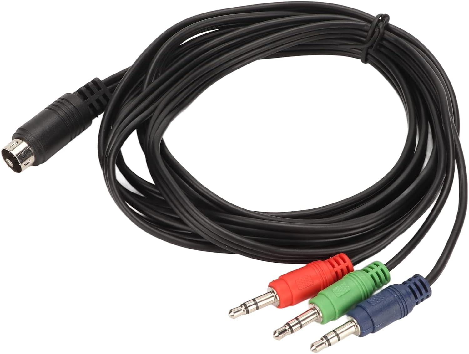 ZHAAGRJ Mini DIN 9 Pin to 3.5mm Cable, PVC Sound Adapter Cord for ...