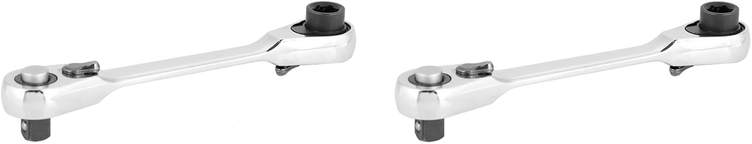 ZHAAGRJ Mini Ratchet Socket Wrench, 2PCS 1/4 Inch Mini Socket Ratchet ...