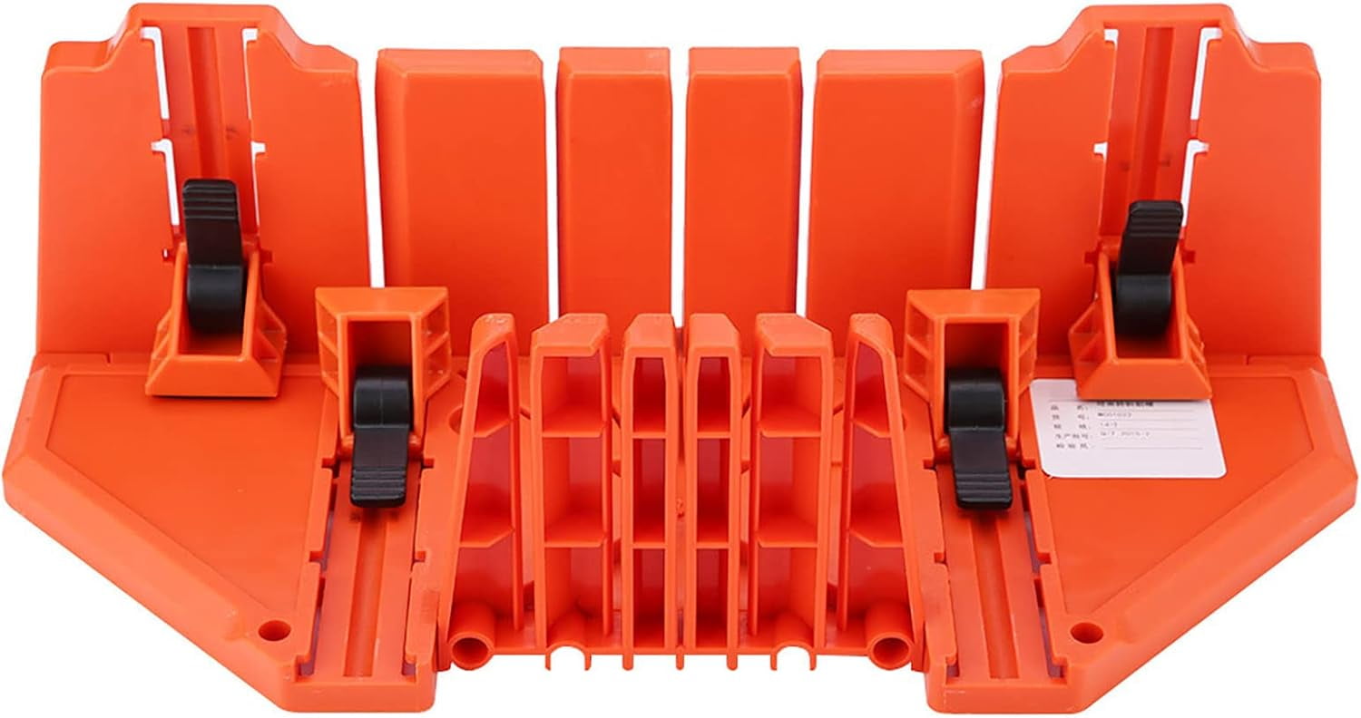 ZHAAGRJ Miter Box 14 Inch Saw Clamping Plastic Saw Storage Box HandWood ...