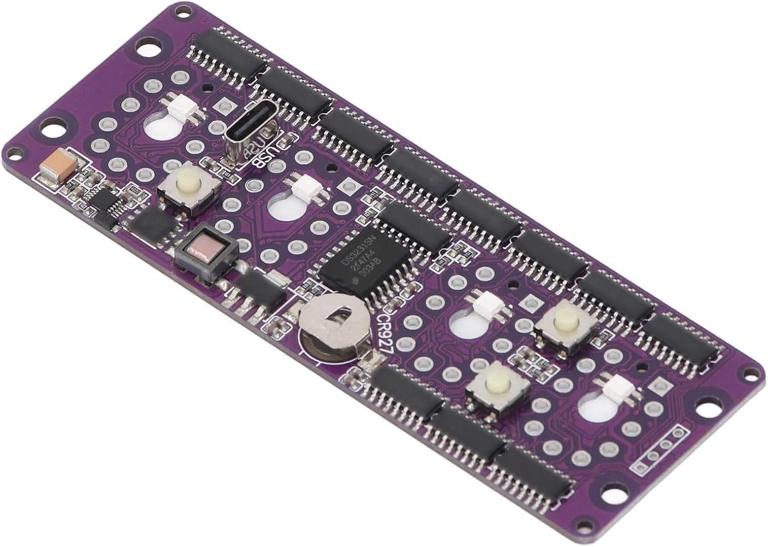ZHAAGRJ Nixie Tube Clock Circuit Board, 12 or 24 Hour Nixie Clock ...