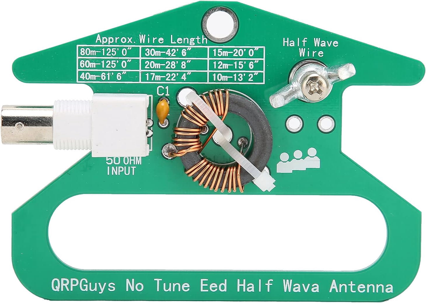 ZHAAGRJ No Tune End Fed Half Antenna Module Large Area Heat Dissipation ...
