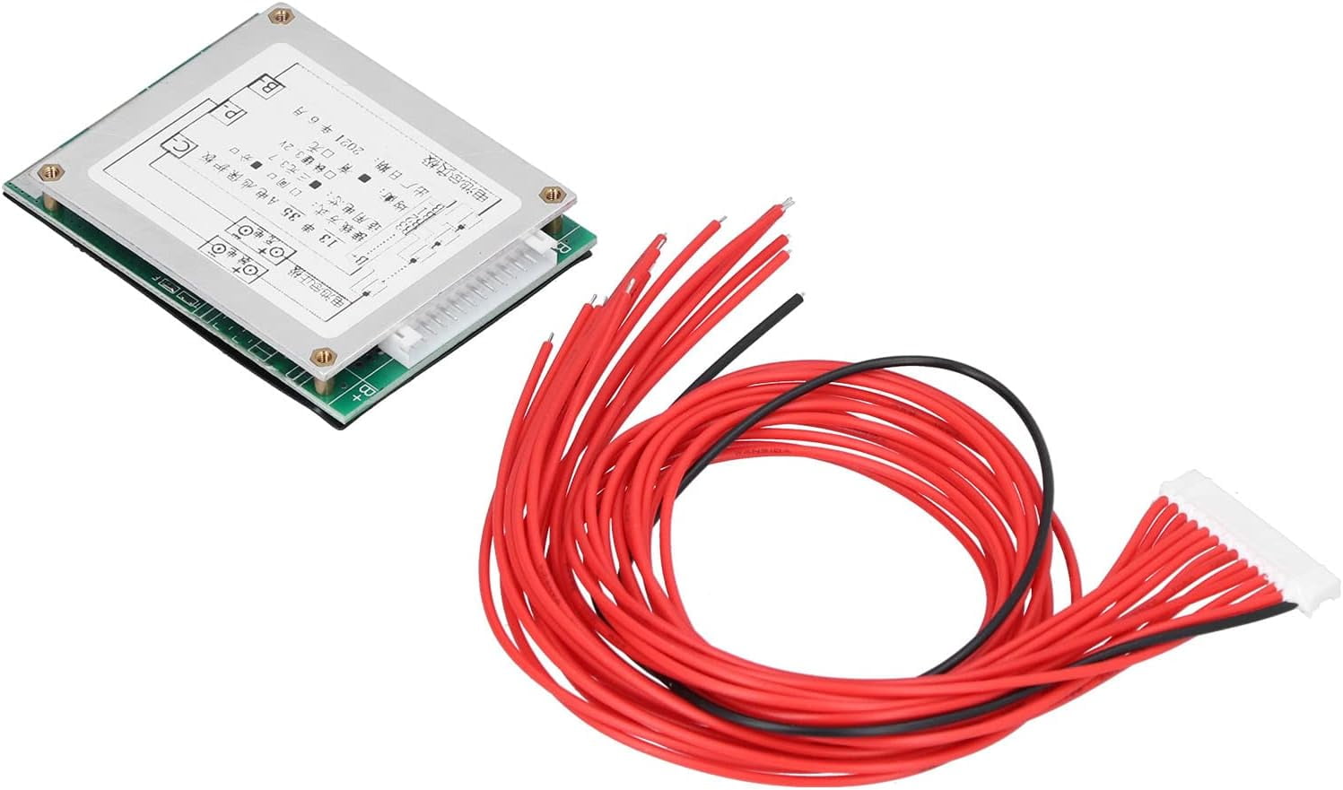 ZHAAGRJ PCB Board for Li Ion Battery Cell Pack Power Supply 13S 48V 35A with Balance ...