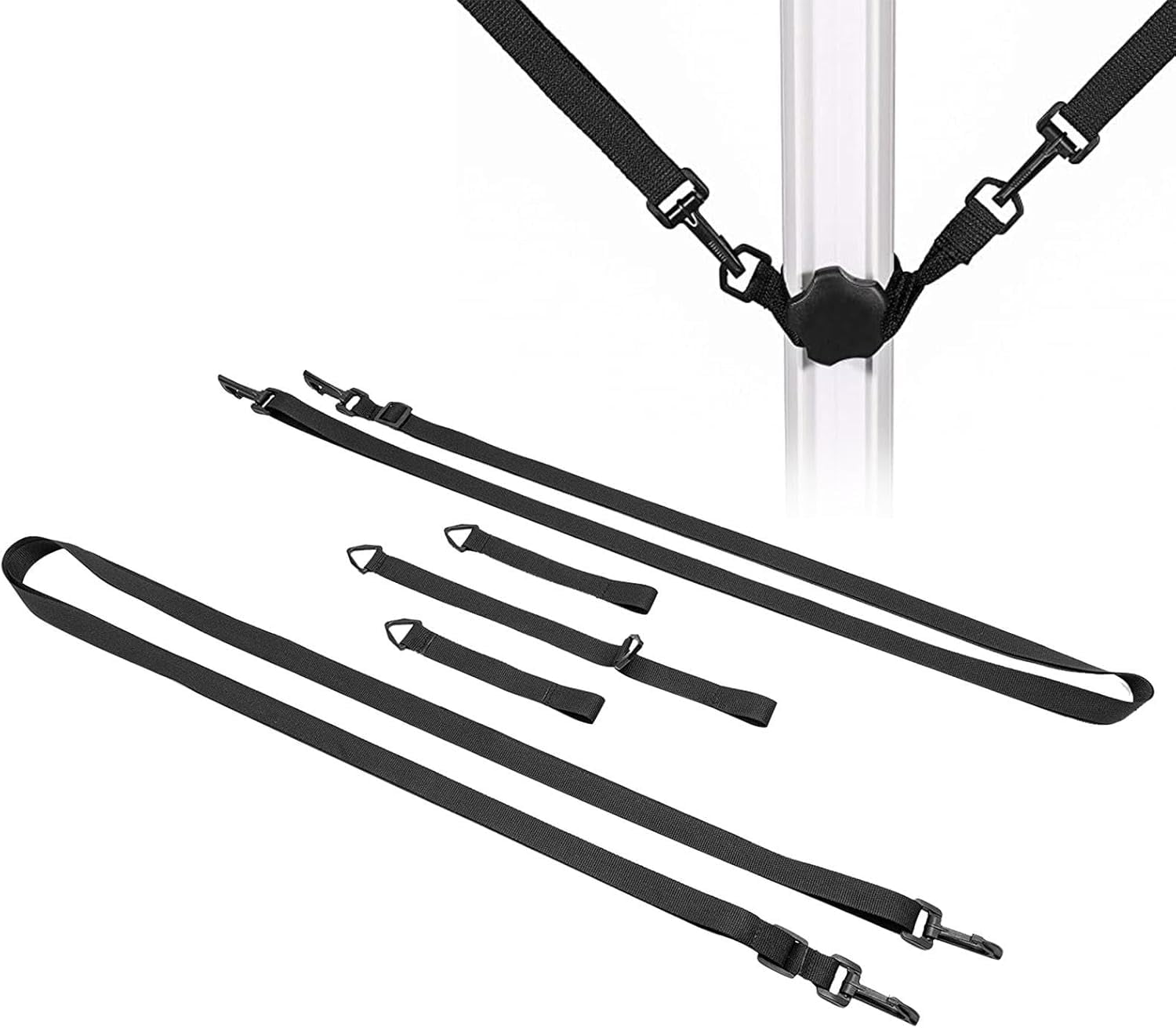 ZHAAGRJ Patio Umbrella Tie Down Strap - Adjustable Outdoor Umbrella Tie ...