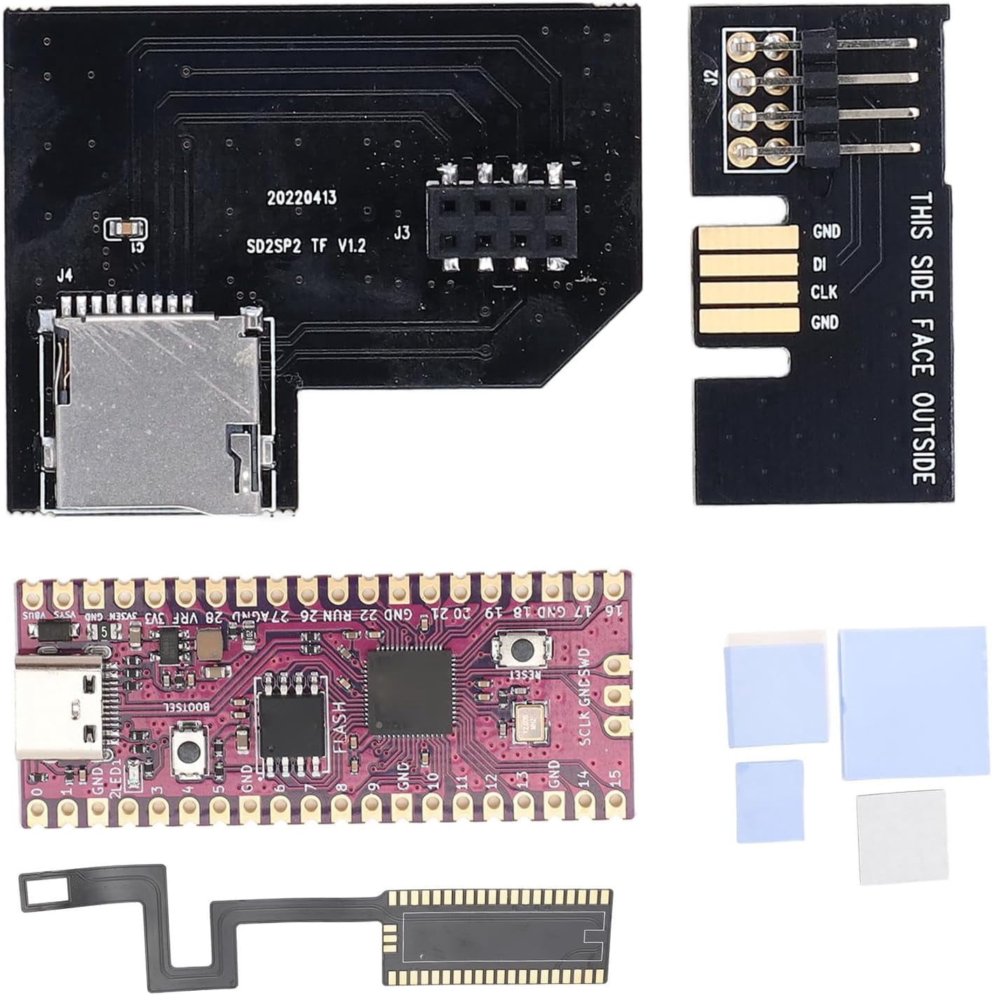 ZHAAGRJ Picoboot FPC Ribbon Cable with Storage Reader Adapter for GC ...