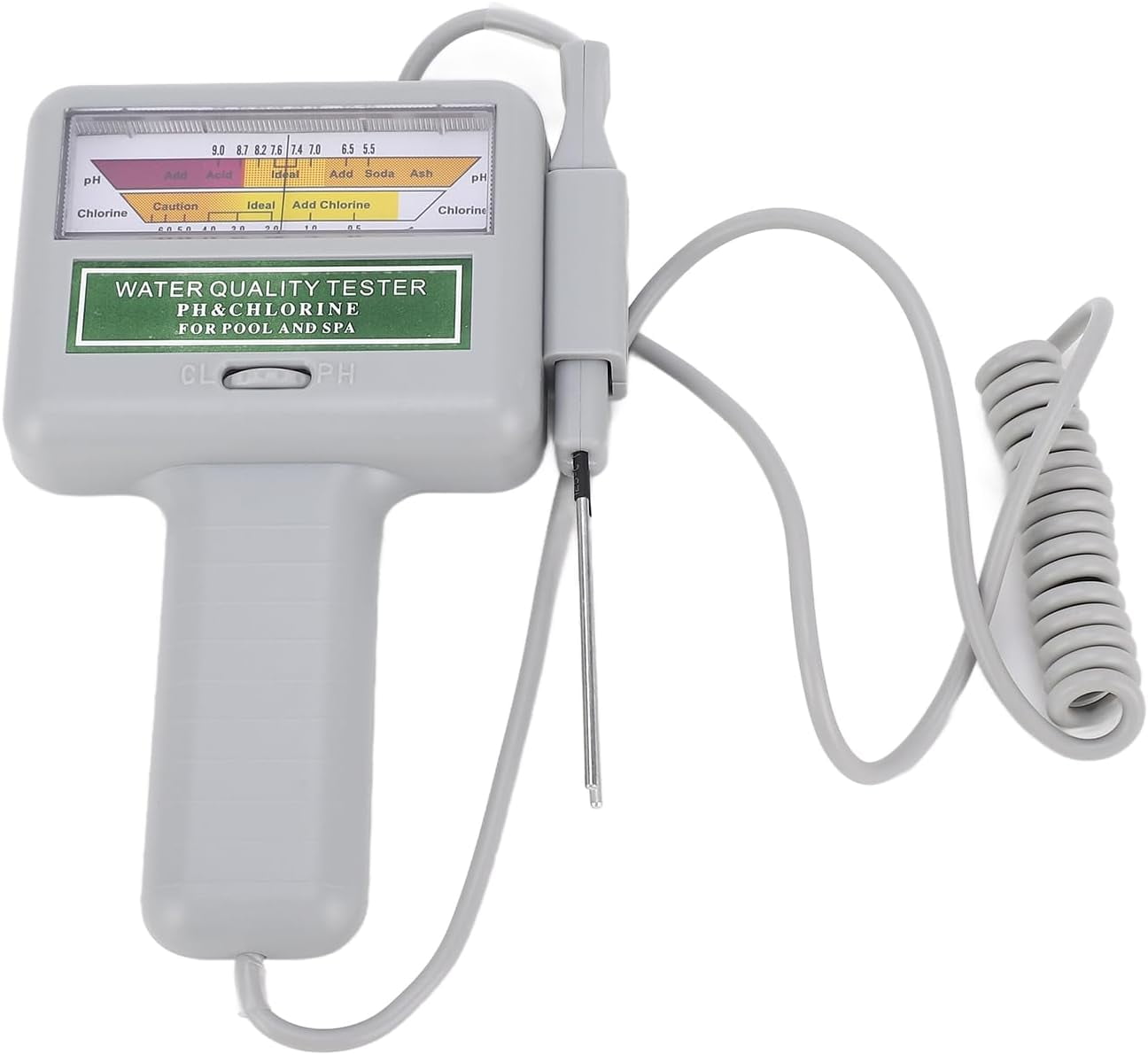 ZHAAGRJ Portable PH Tester - Meter Swimming Pool Spa Water Quality ...