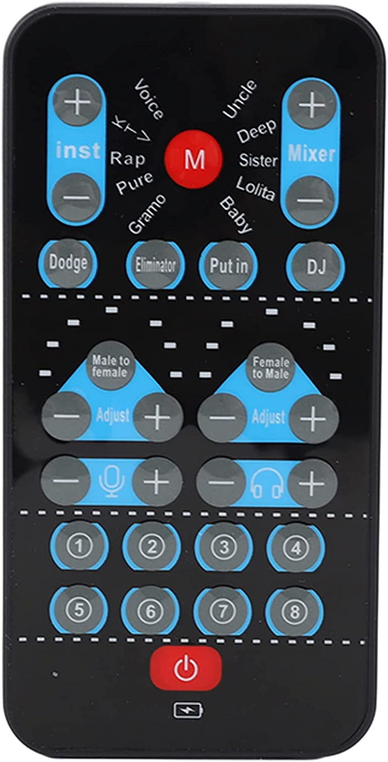 ZHAAGRJ Portable Voice Changer, 8 Kinds of Sound Changes Voice Changer ...