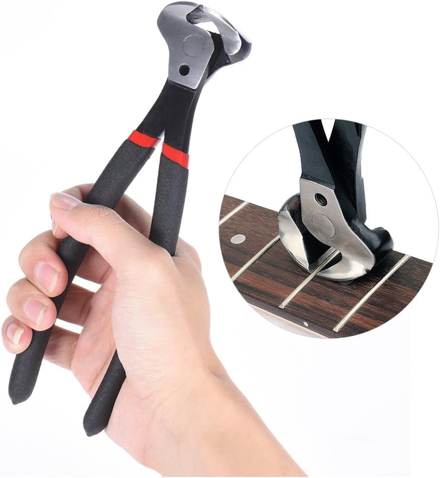ZHAAGRJ Professional Guitar Bass Fret Wire Nipper Puller Plier String ...