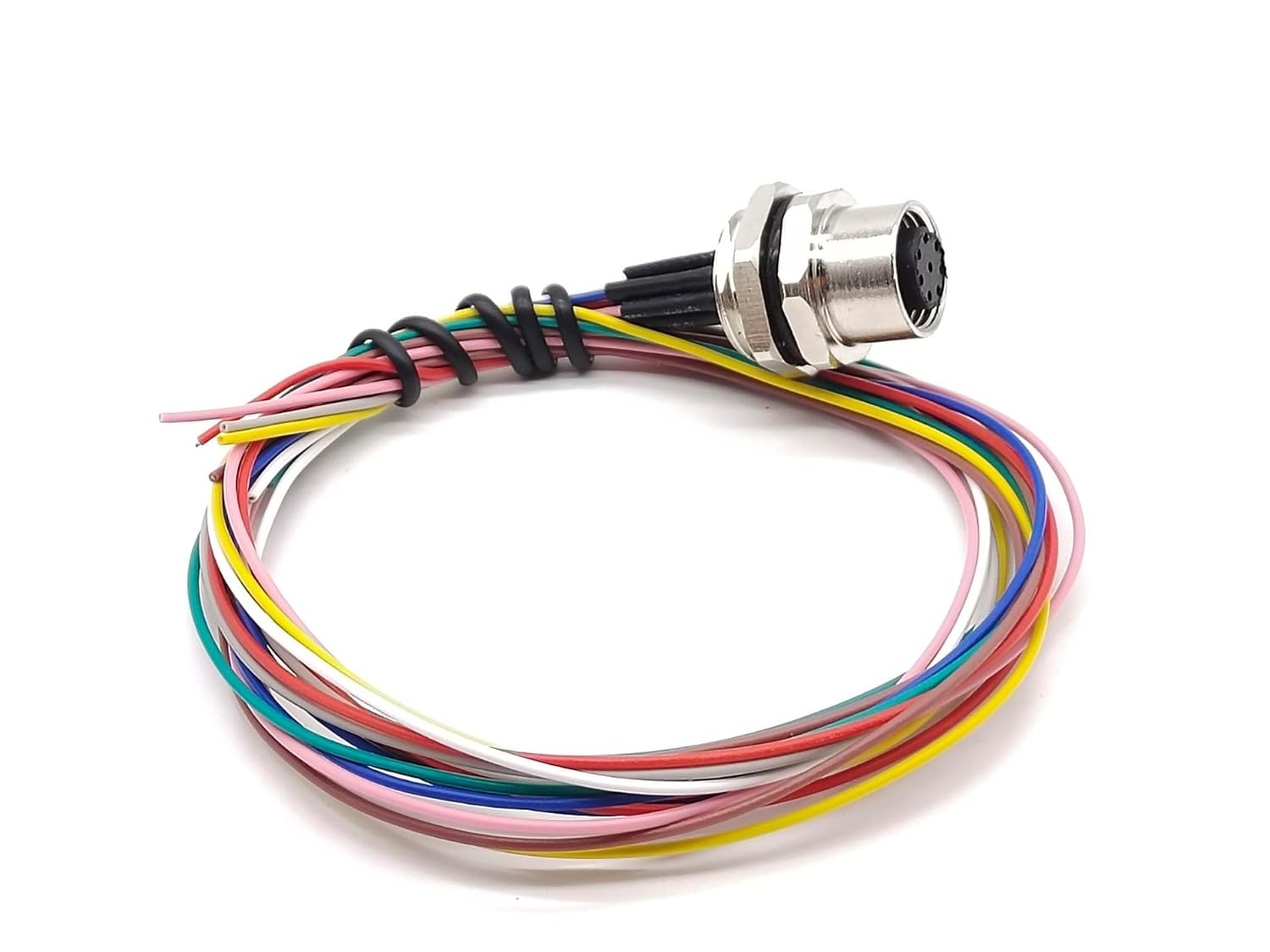 ZHAAGRJ Sensor Receptacle M12 8 Pin Connector Waterproof A Coded ...