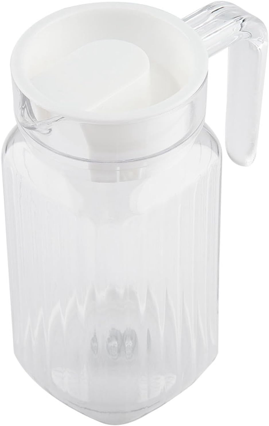 ZHAAGRJ Small Pitcher with Lid, Clear Plastic Water Pitcher Transparent ...