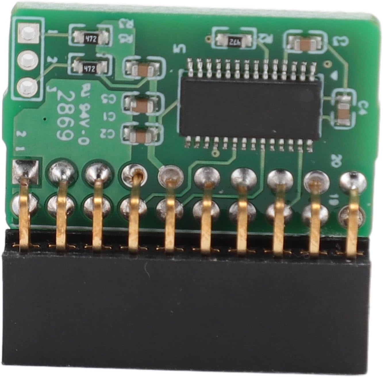ZHAAGRJ TPM 2.0 Module, 20pin Module for SuperMicro AOM TPM 9665V TCG 2.0 Motherboard TPM 2.0 ...