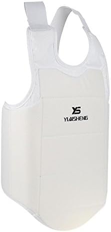 ZHAAGRJ Tae Kwon Do Karate Chest Guard, Unisex Highly Elastic Taekwondo ...