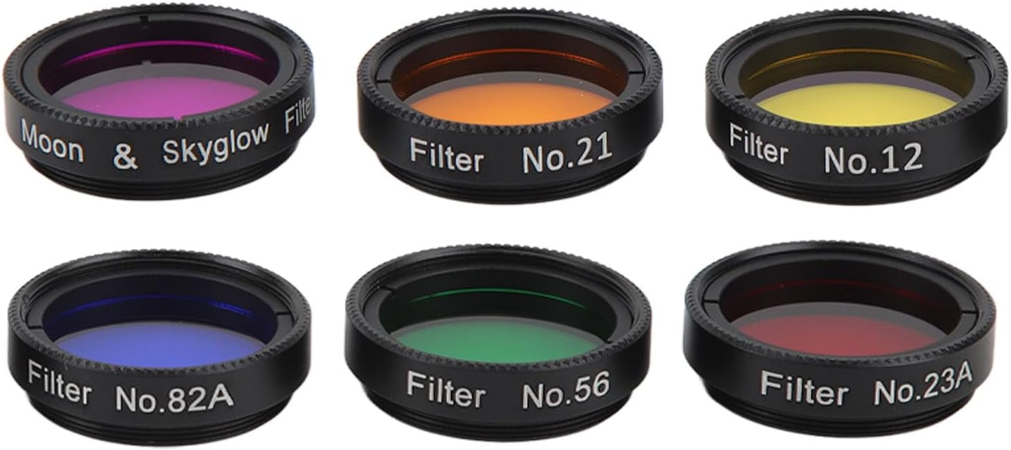 ZHAAGRJ Telescope Filters Set, 1.25 Inch, Reduces Light Pollution ...