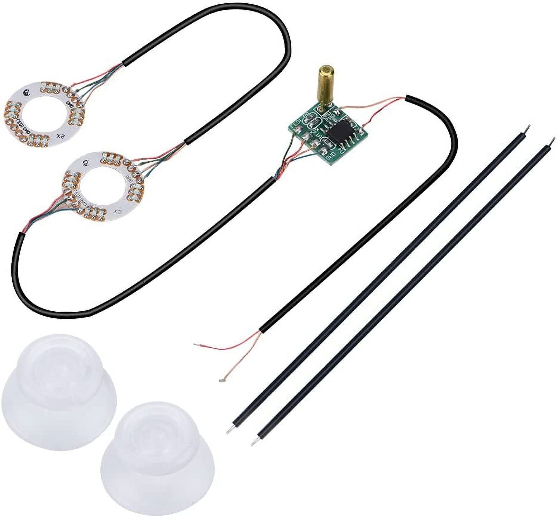 ZHAAGRJ Thumb Sticks, 7 Color LED Joystick LED Light Mod Thumbstick LED ...