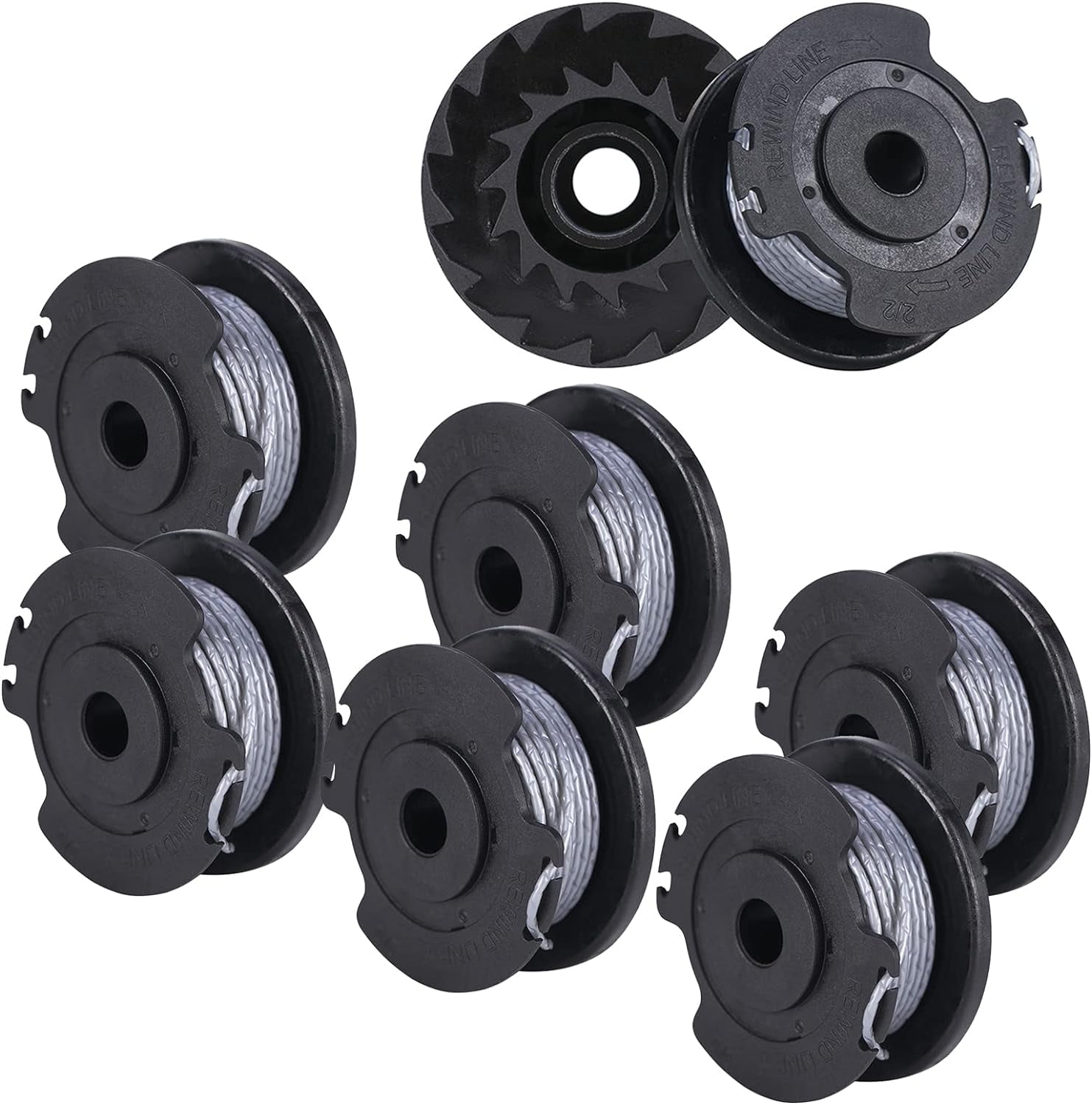 ZHAAGRJ Trimmer Replacement Spool Line, 16ft x 0.062" Spool Line ...