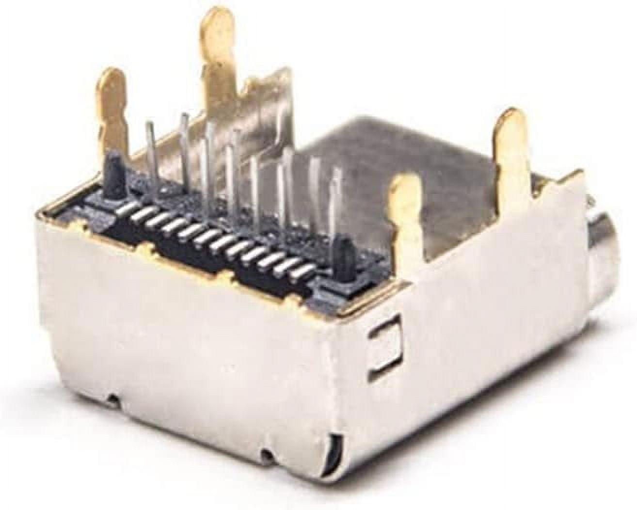 ZHAAGRJ USB Type C Right Angle 24 Pin Connector Through Hole for PCB ...