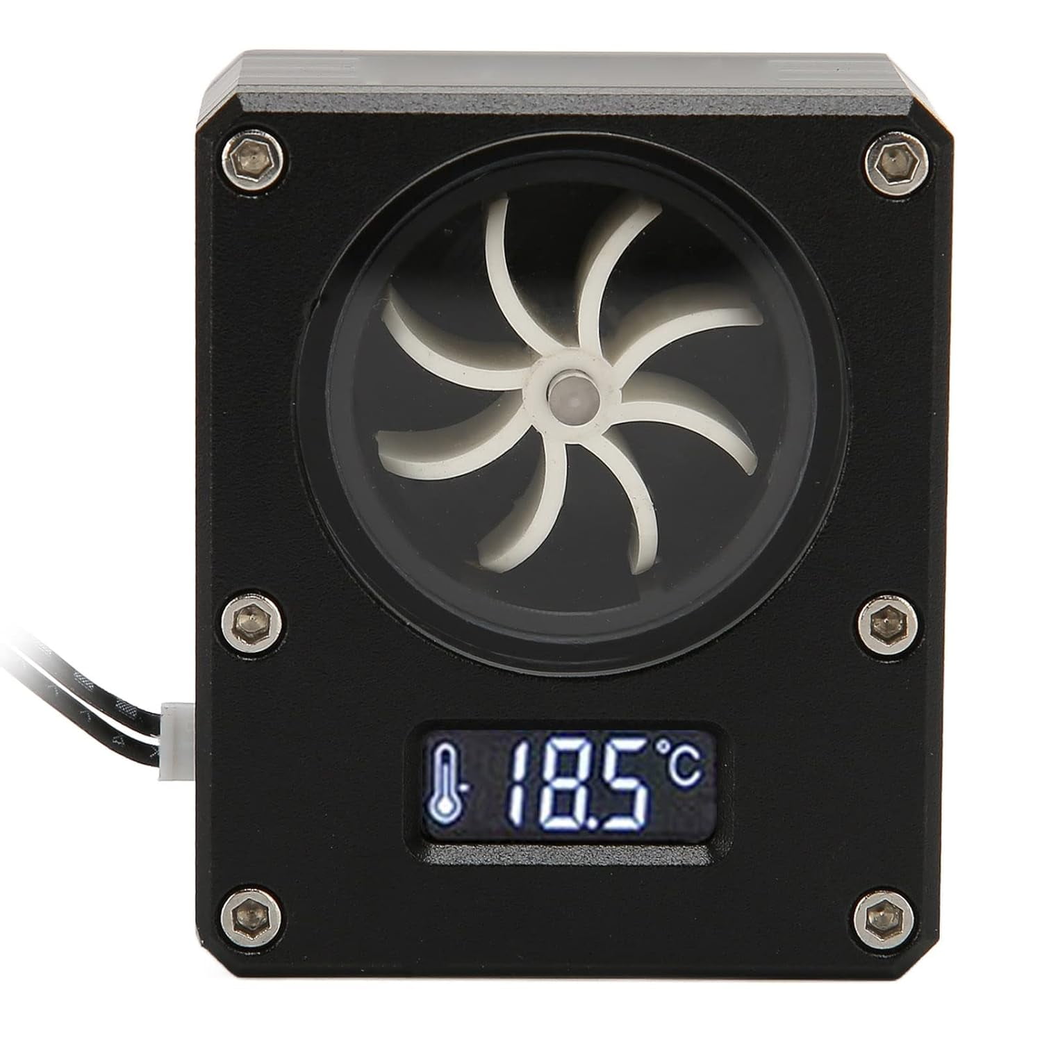 ZHAAGRJ Water Cooling Meter Indicator, 12V Small PC Water Cooling Meter ...