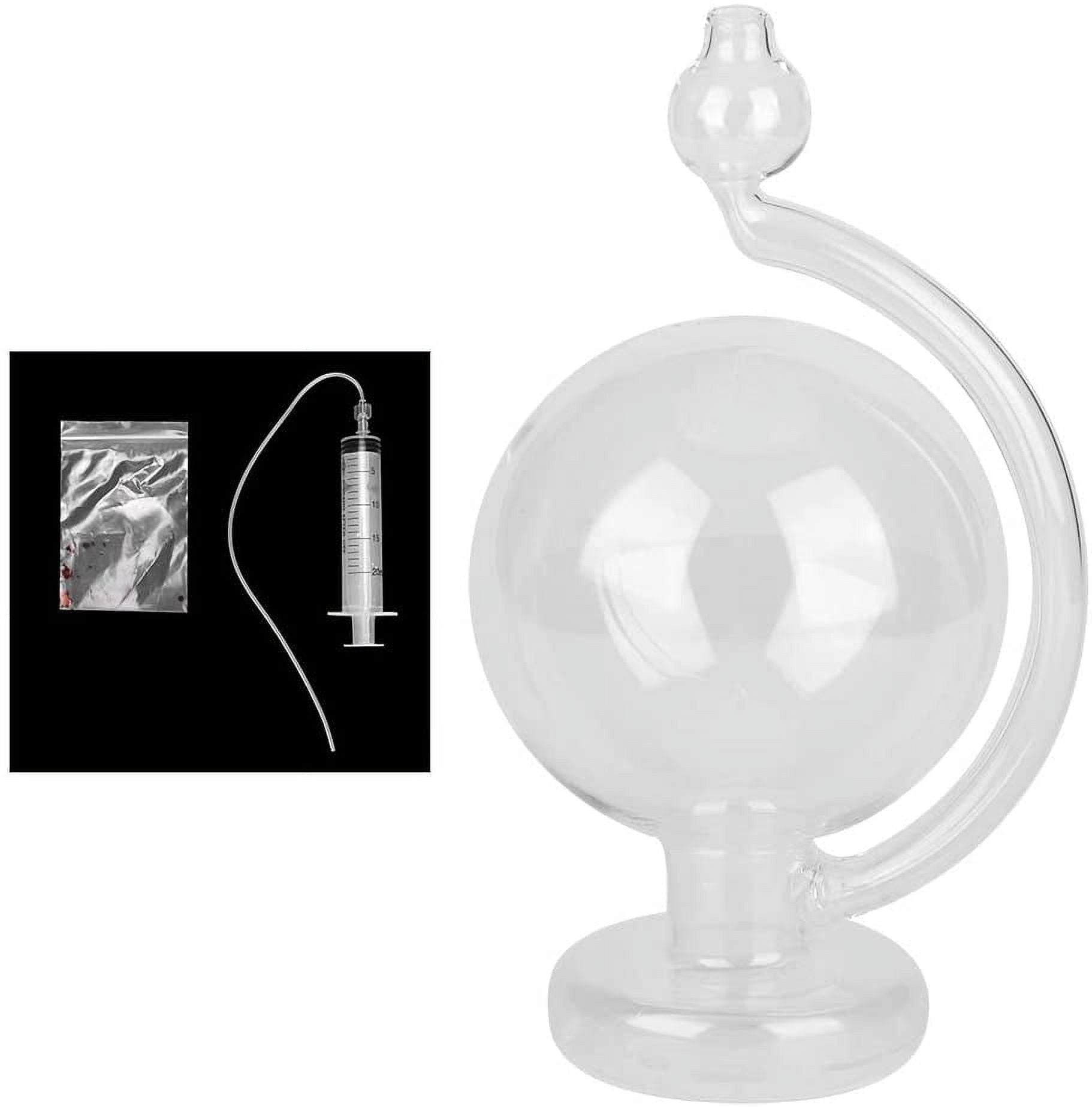 ZHAAGRJ Weather Forecast Glass Globe Shaped Bottle Weather Predictor ...