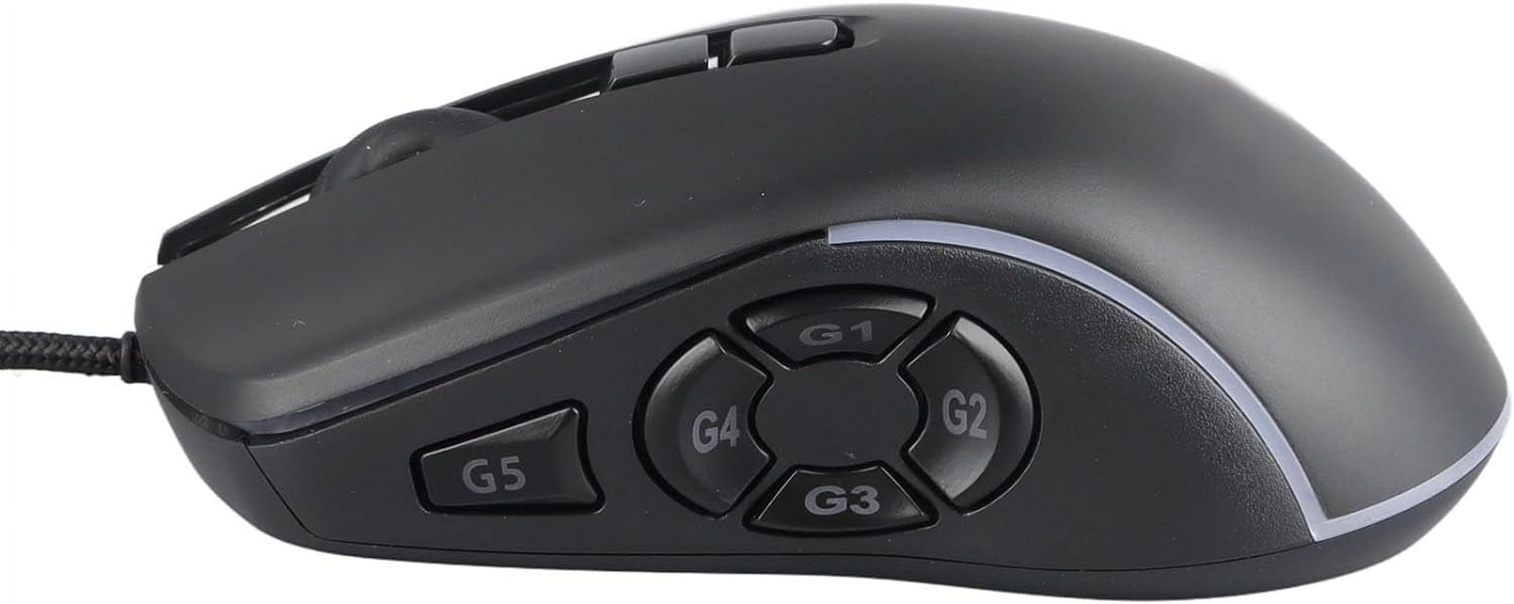 ZHAAGRJ Wired Gaming Mouse with 10 Programmable Side Buttons, 800 ...