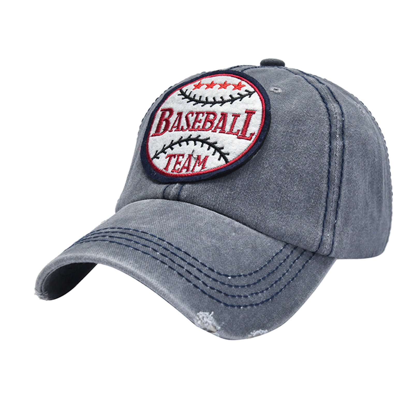 ZHAGHMIN Baseball Cap Personalized Baseball Number Ponytail Hat Unisex ...