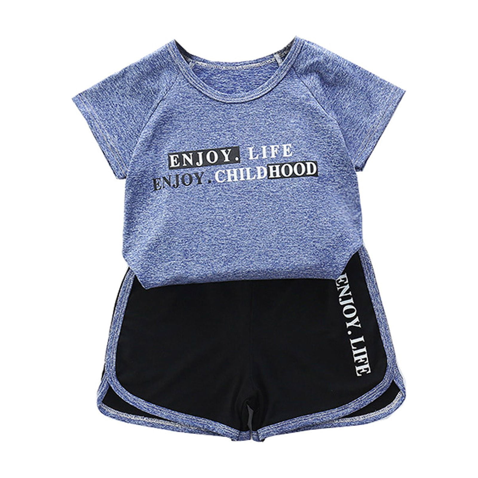 ZHAGHMIN Girls Summer Clothes Size 10 12 Suit Two-Peices Clothes And ...