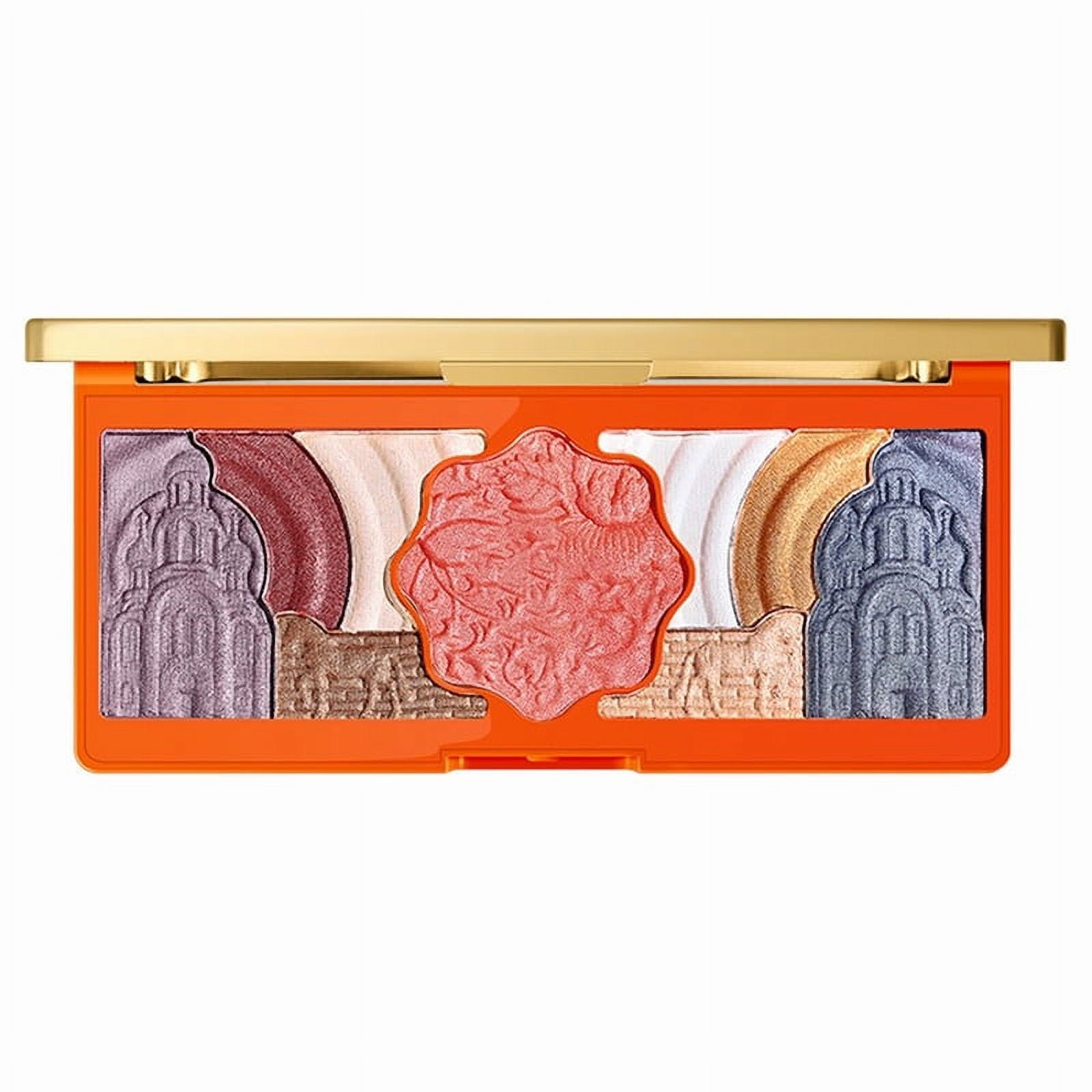 ZHAGHMIN Goth Eyeshadow Palette Embossed Eyeshadow 9 Neutral Shades ...