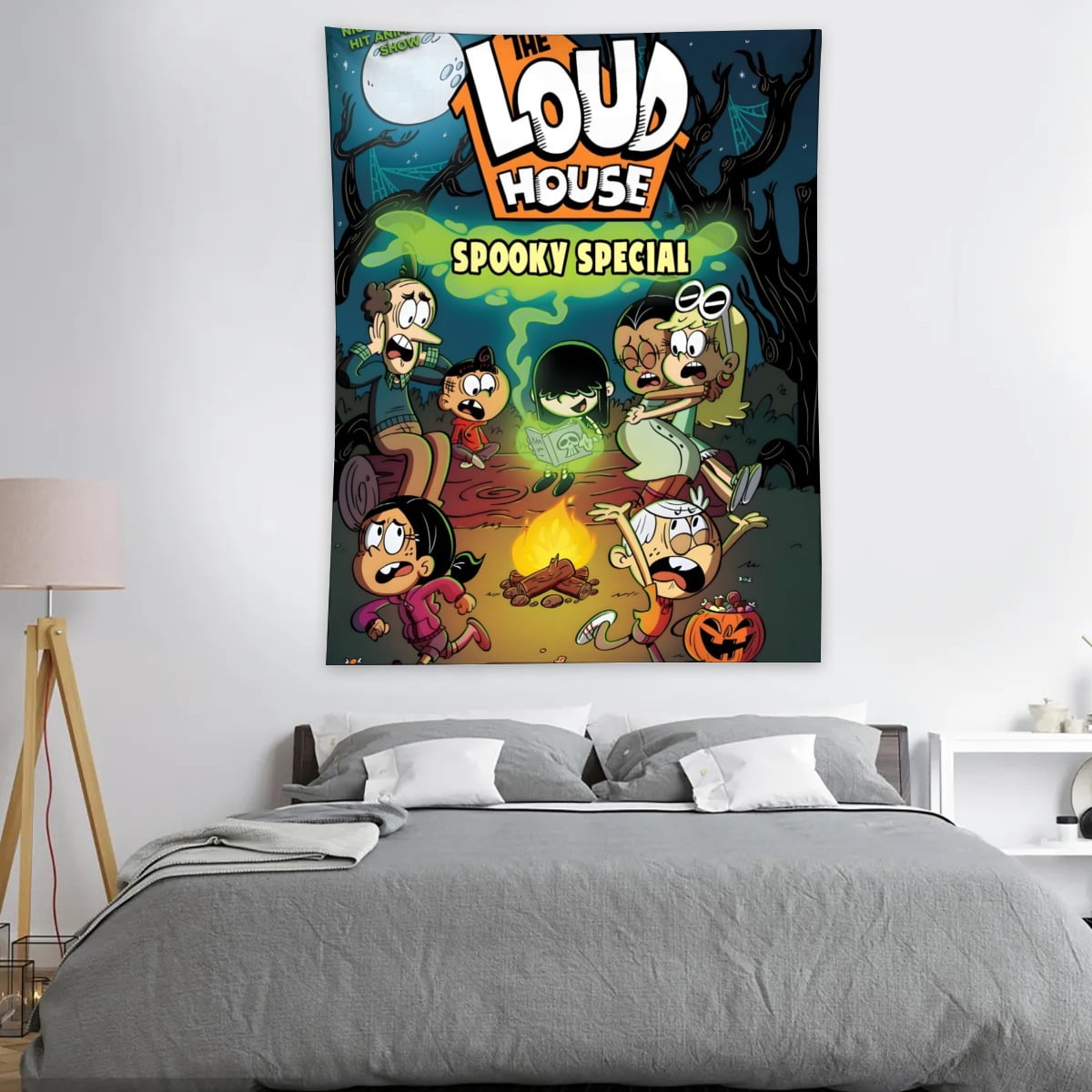 ZHANGCAIFENG The Loud House-Theme Anti-pilling Tapestry Gift Wall ...