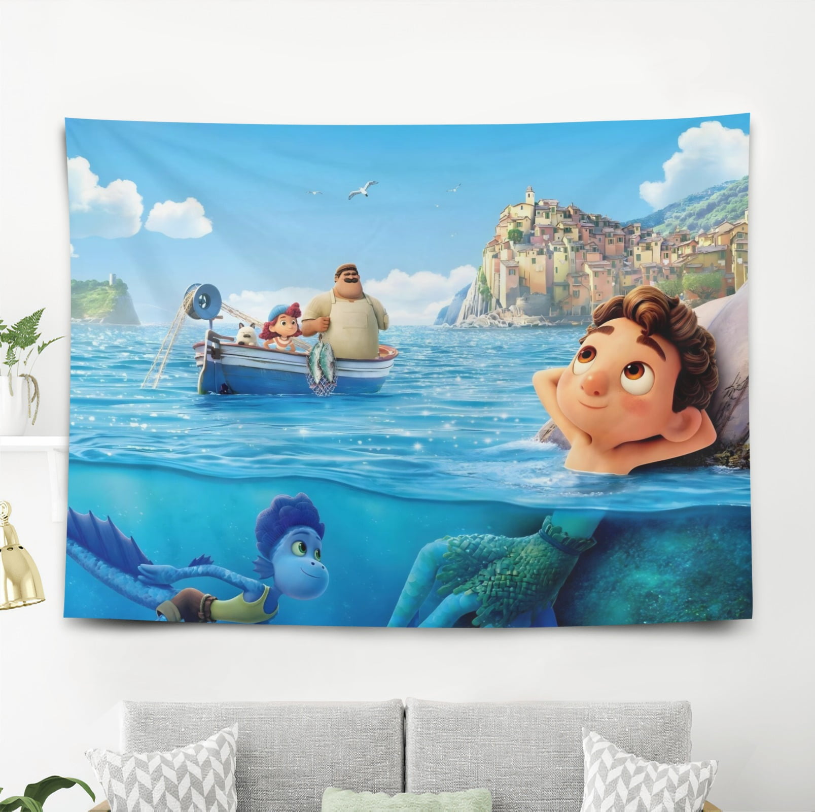 ZHANGCAIFENG Luca-Theme Anti-pilling Tapestry Gift Wall Hanging ...