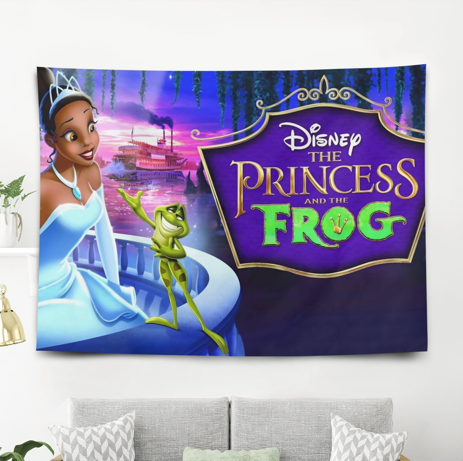 ZHANGCAIFENG Tiana The Princess and the Frog-Theme Anti-pilling ...