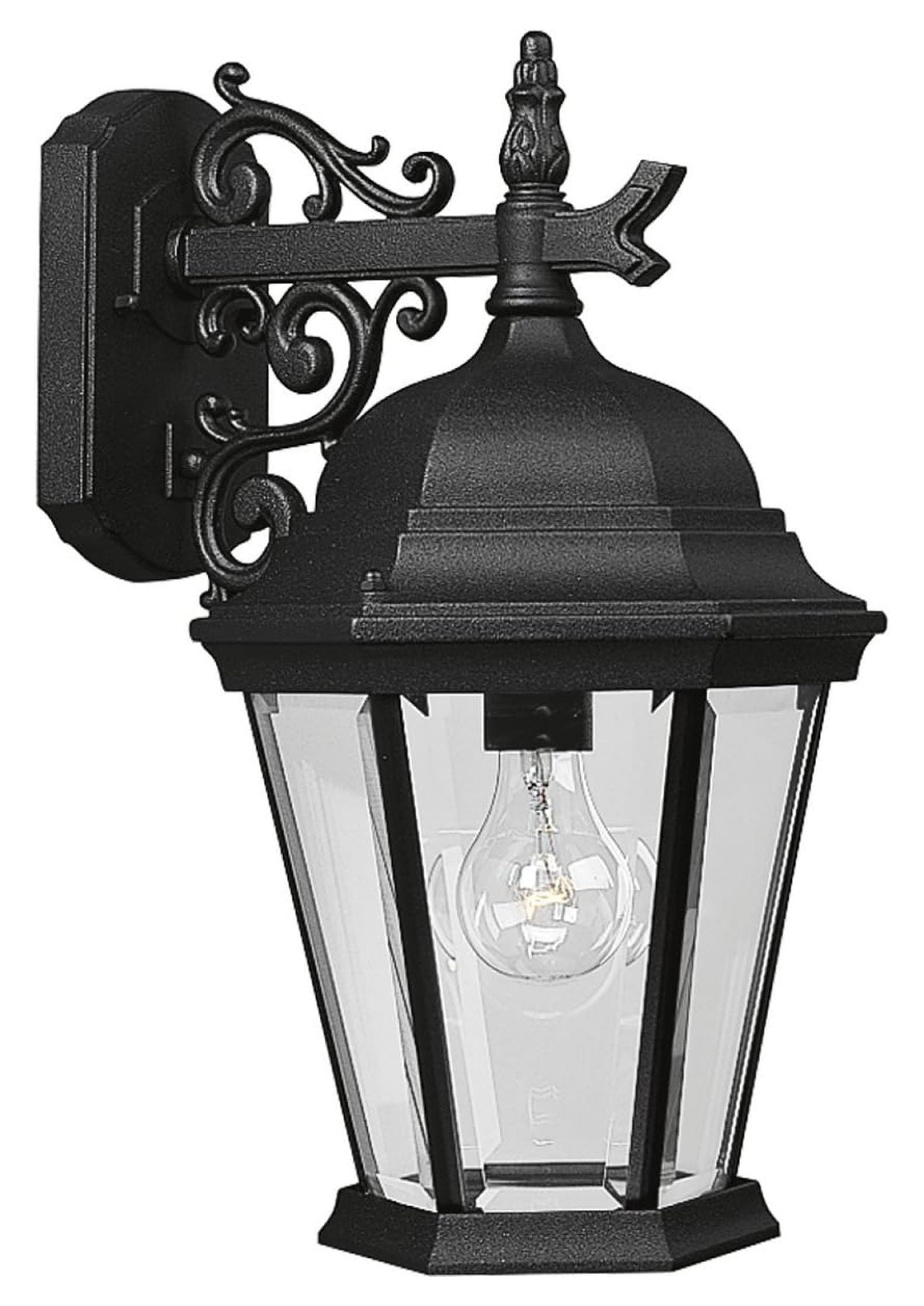ZHANGHU P5683-31 Welbourne Outdoor, 9-1/2-Inch Width x 18-Inch Height, Black - Walmart.com