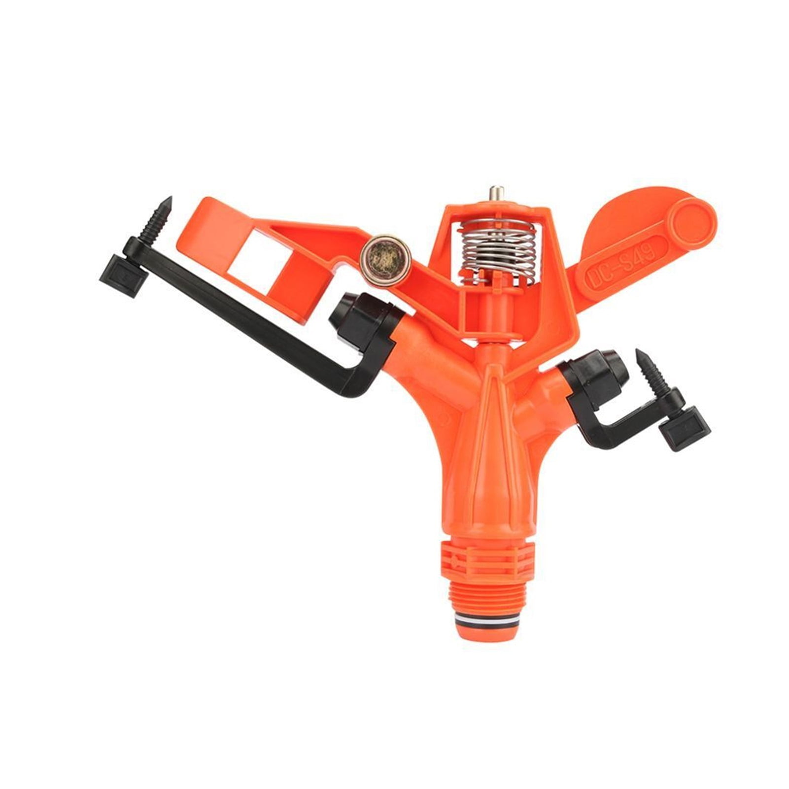 ZHANGYY 3/4inch External Thread Rocker Rotating Spray Sprinkler Garden ...