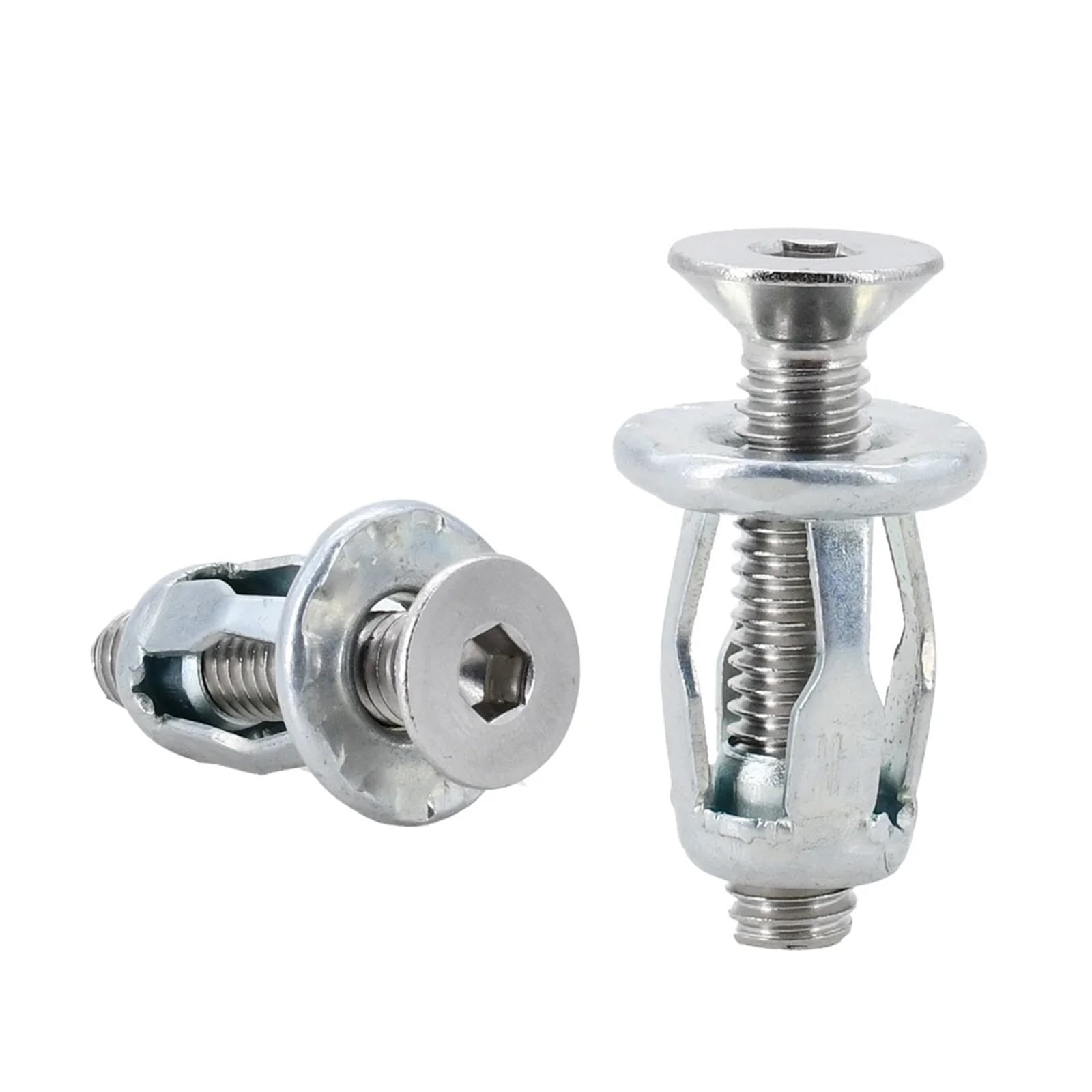 ZHANGshui M4 M5 M6 M8 Petal Shape Metal Jack Nut Screw Bolt Set Hexagon ...