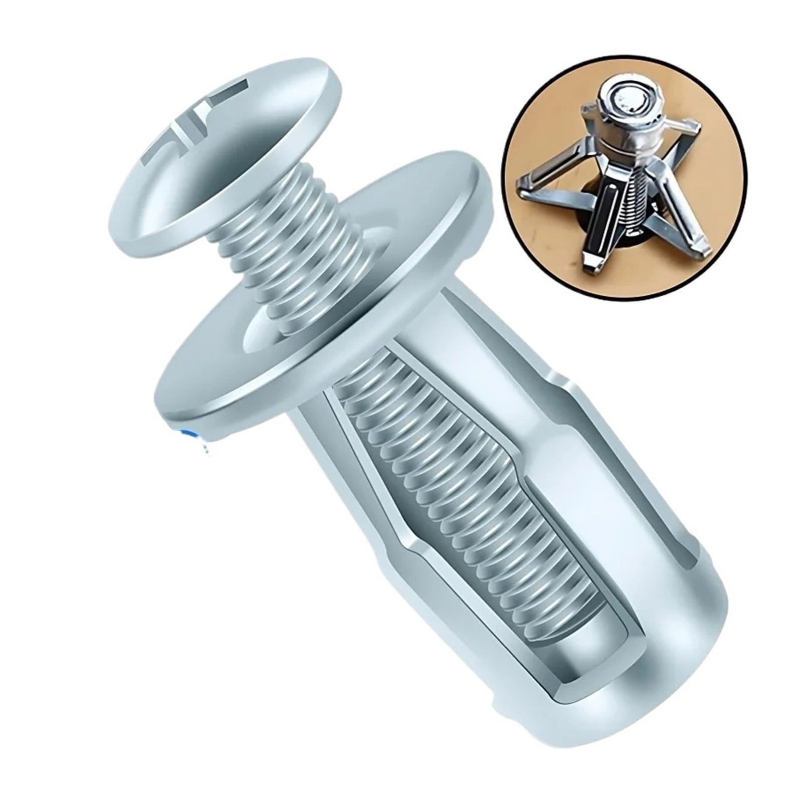 ZHANGshui Petal Screw Jack Nuts Screw Anchors Petal Expansion Plugs for ...