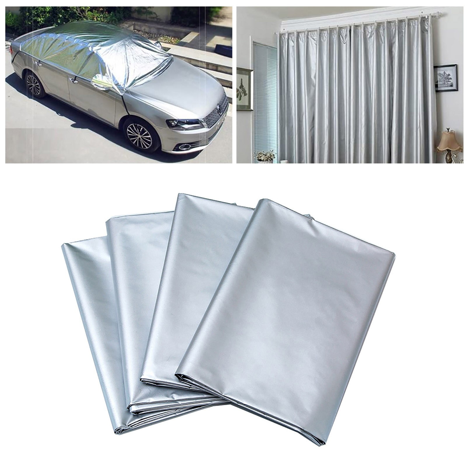 ZHANQUNE Heavy Duty Waterproof Canvas Tarp Sun Shade Cloth 99% Opaque ...