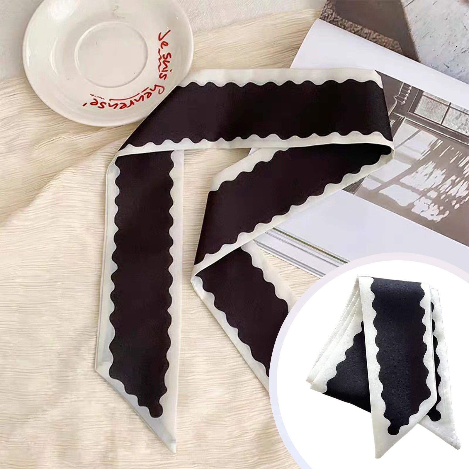 ZHANQUNE Wreath Sash for Front Door, Satin Ribbon Accessories for ...