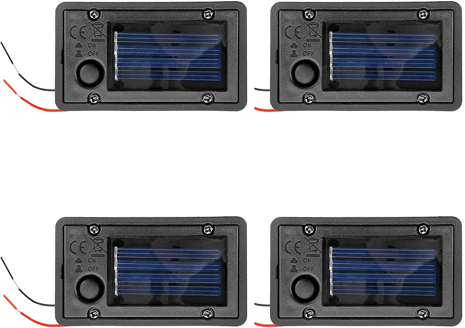 ZHANYU-Battery Box, Solar Lantern Light Replacement Parts Top for ...