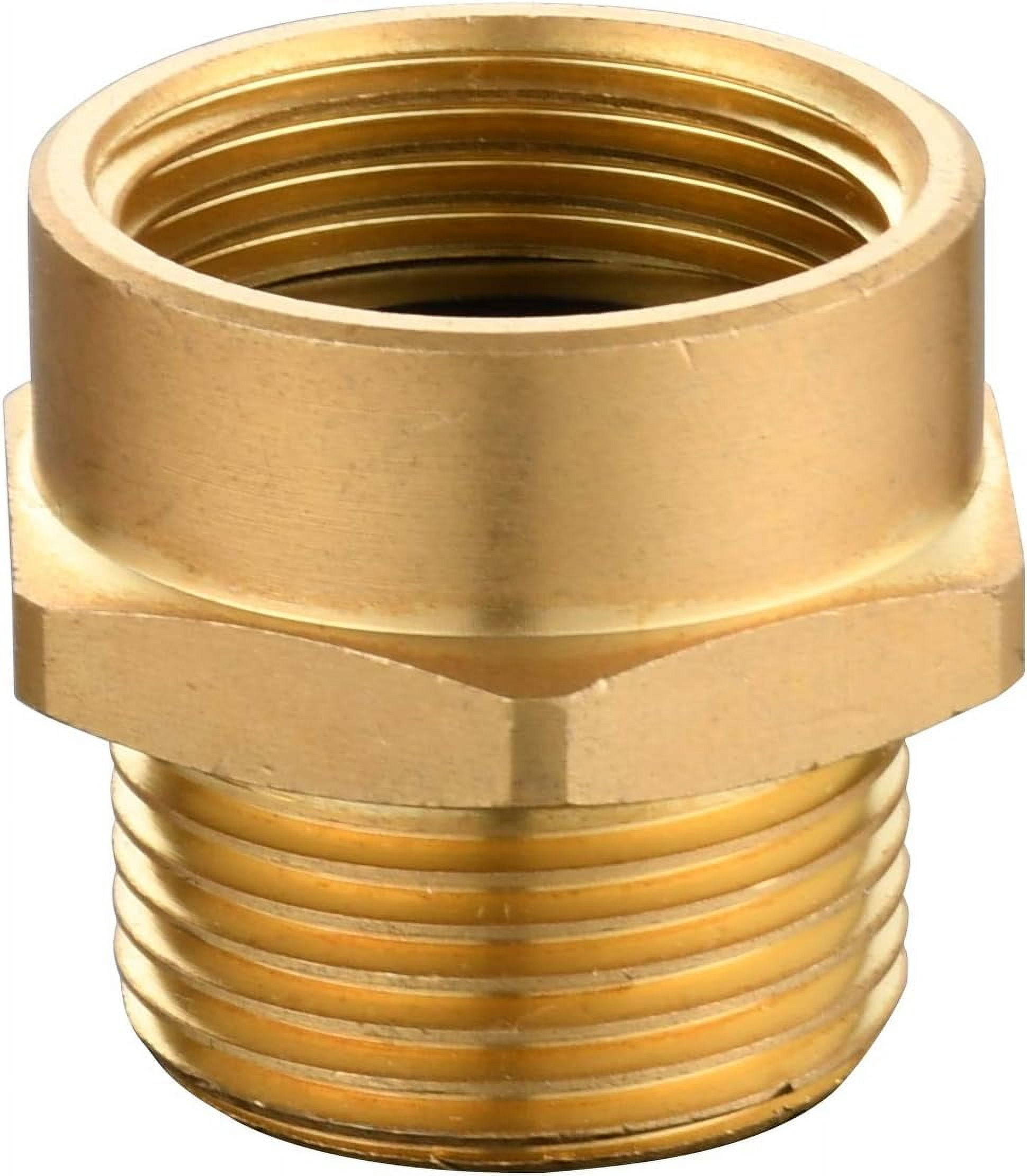 ZHANYU-Brass Pipe Fittings Connector G 1/2 Female Thread (Metric BSP ...
