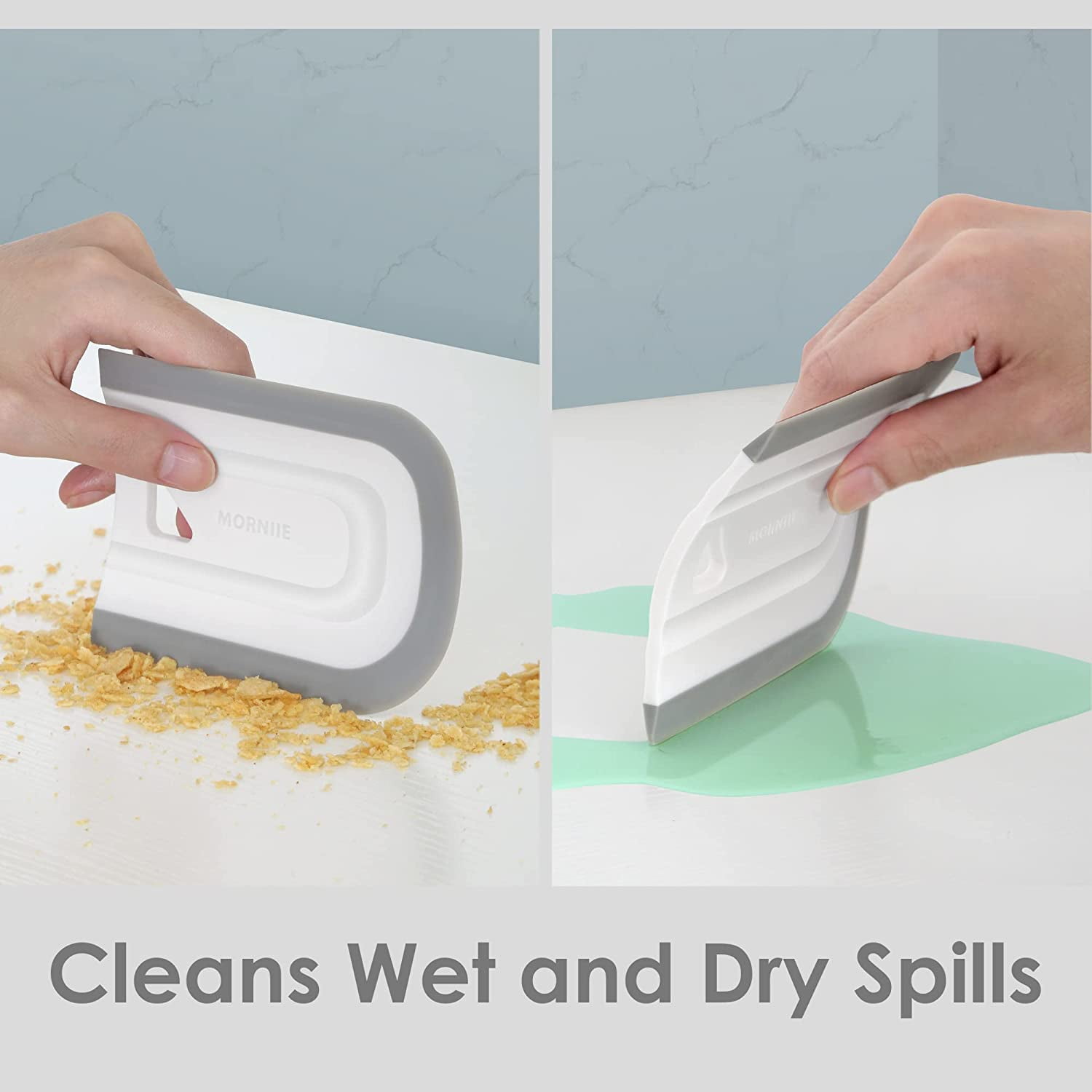 ZHANYU-Curved Small Squeegee. Kitchen Sink Squeegee for Sinks ...