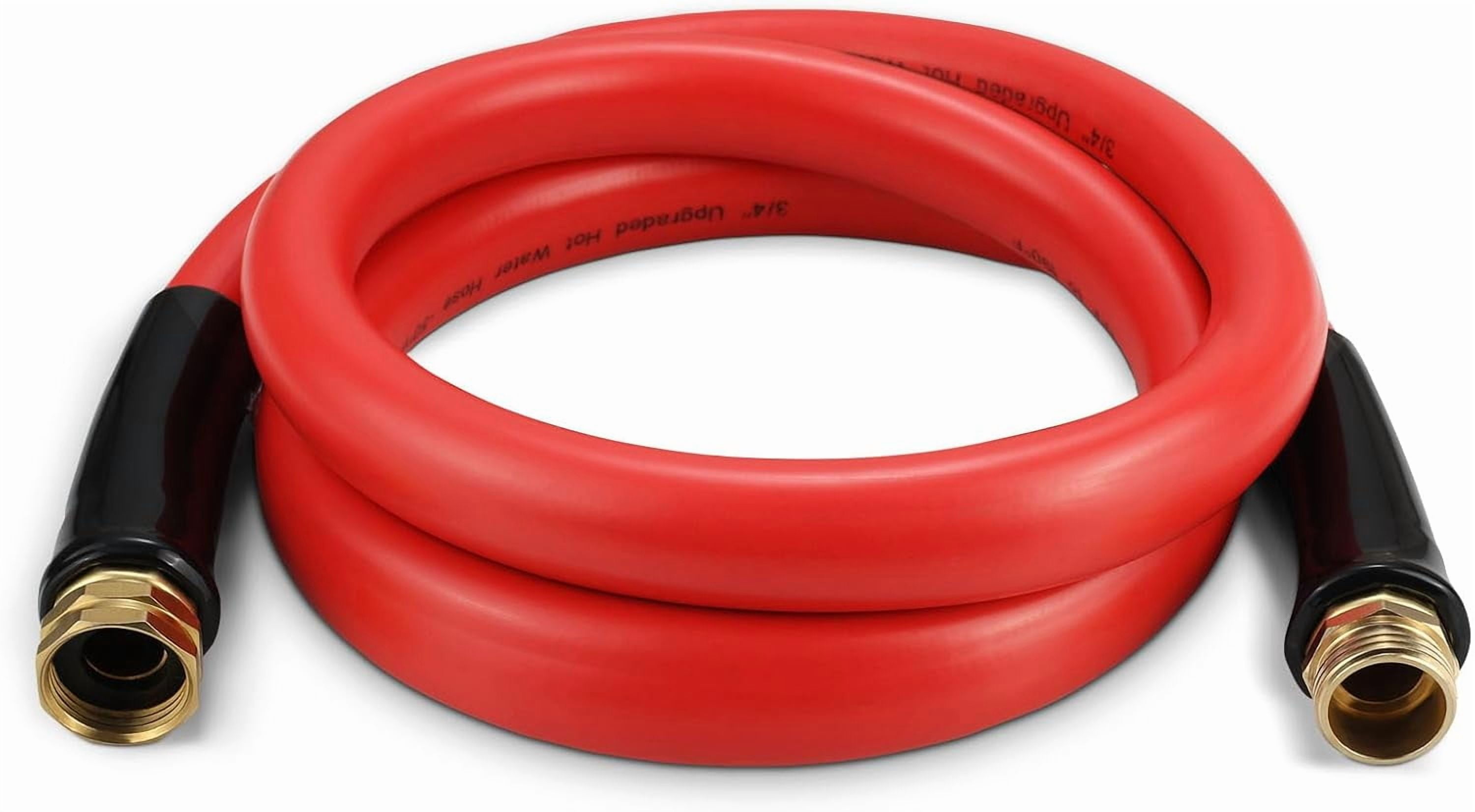 ZHANYU-Garden Hose 5ft x 3/4” Hot Water Hose, Heavy Duty -50°F to 190°F ...