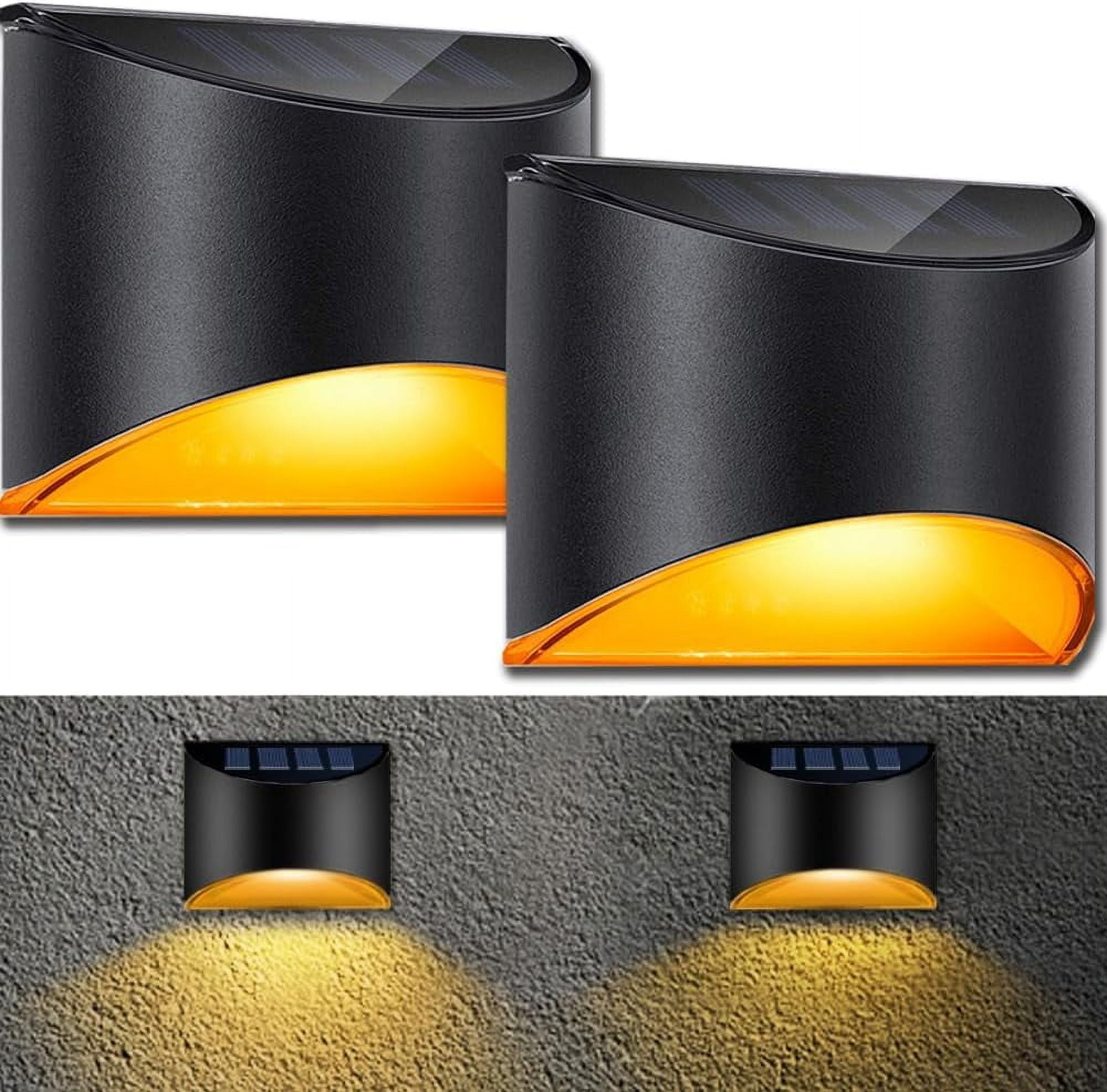 ZHANYU-LED Solar Step Lights Waterproof Outdoor Stair Light, Solar ...