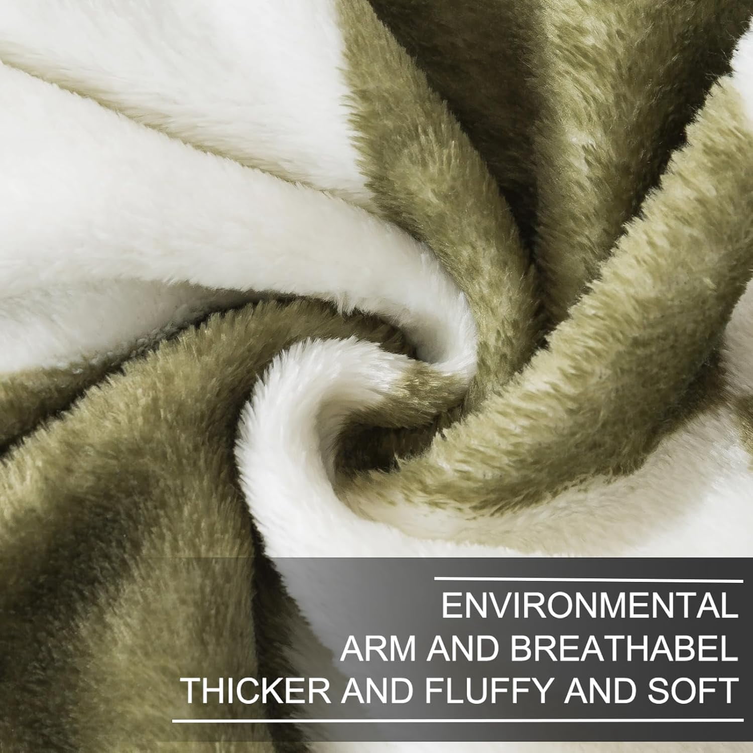 ZHANYU-Polar Fleece Throw Blankets Travel Size for The Bed Extra Soft ...