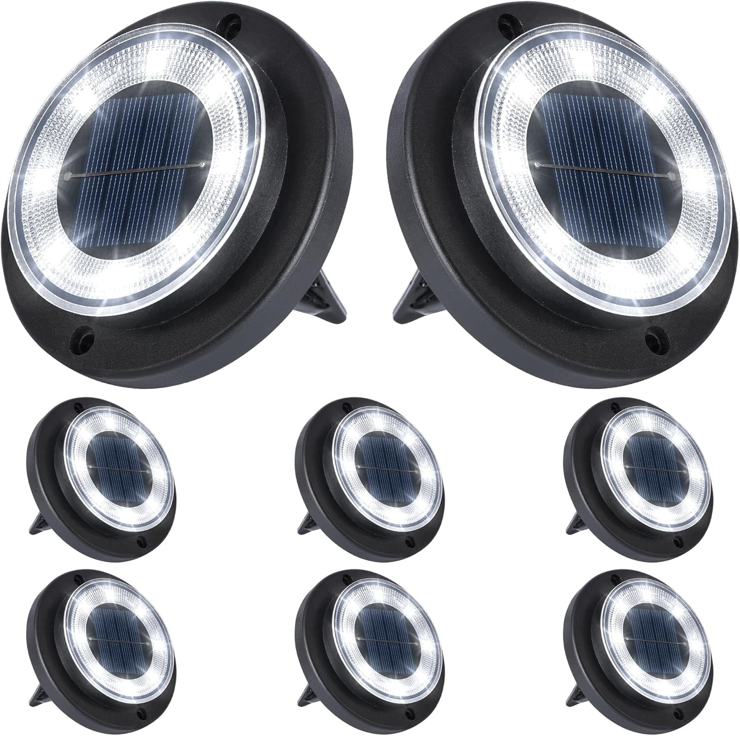 ZHANYU-Solar Ground Lights - Solar Powered Lights Outdoor Solar Disk ...