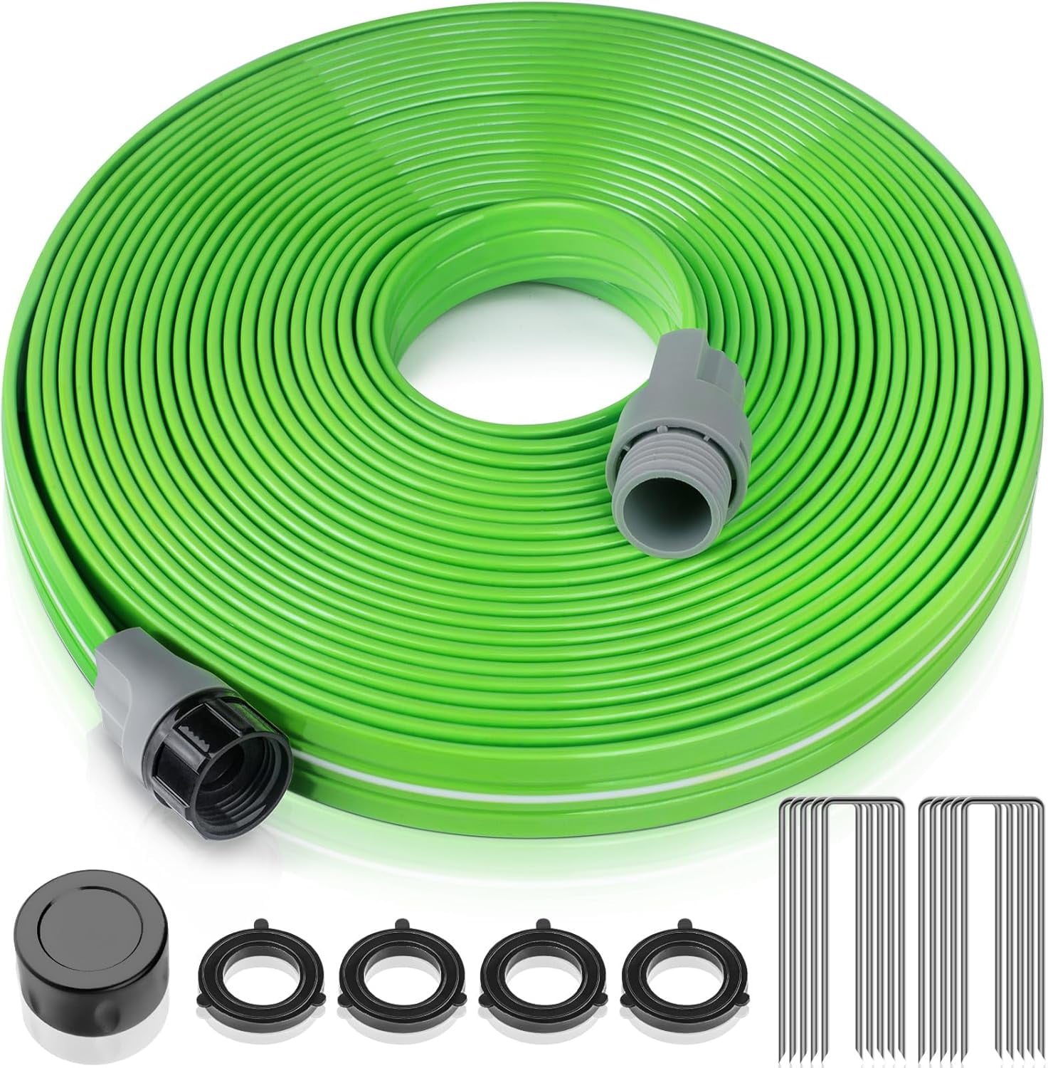 ZHANYU-Sprinkler Soaker Hose for Yard 75 FT, Heavy Duty Garden Water ...