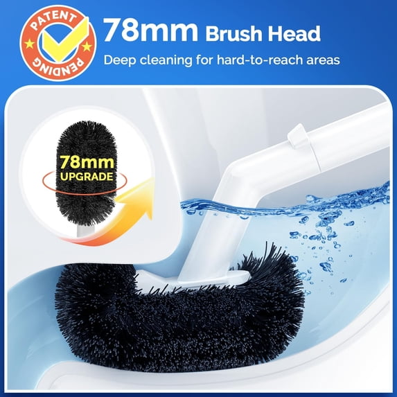 ZHANYU-Toilet Plunger Bowl Brush Combo：Heavy Duty Rubber for Drain Clog ...