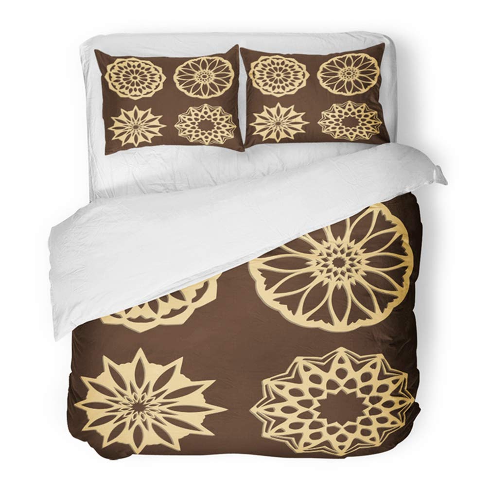 ZHANZZK 3 Piece Bedding Set DIY Laser Cutting Patterns Jigsaw Die Cut ...