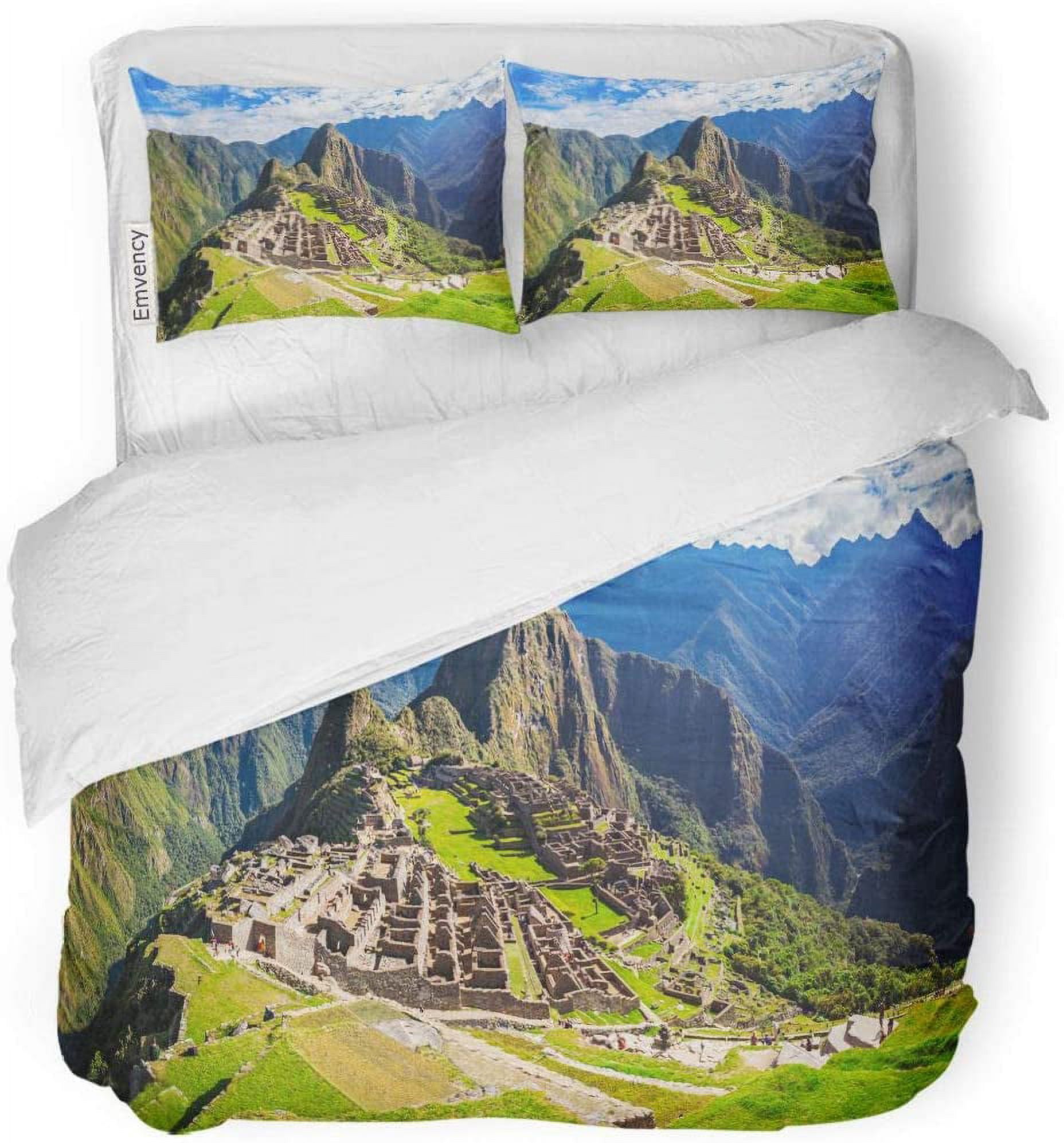 ZHANZZK 3 Piece Bedding Set Inca Machu Picchu is One of The New Seven ...