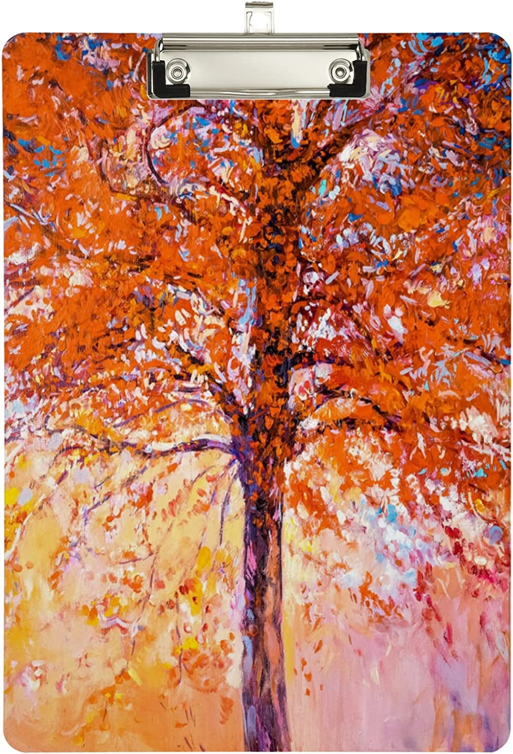 ZHANZZK Beautiful Tree Modern Painting Clipboard Hardboard Wood Nursing ...