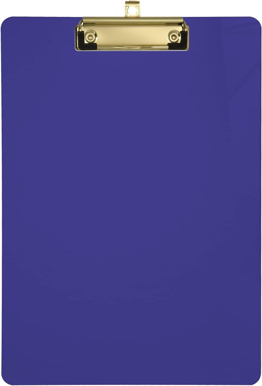 ZHANZZK Blue Indigo Solid Color Clipboard Hardboard Wood Nursing Clip ...
