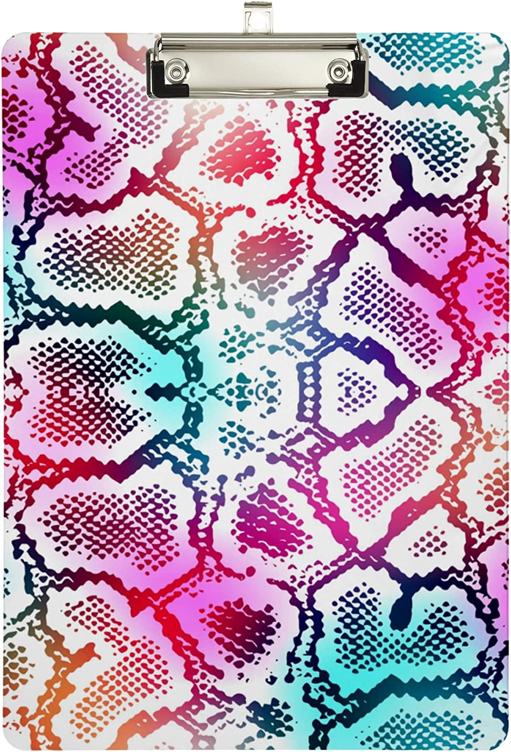 ZHANZZK Colorful Snake Skin Texture Clipboard Hardboard Wood Nursing ...