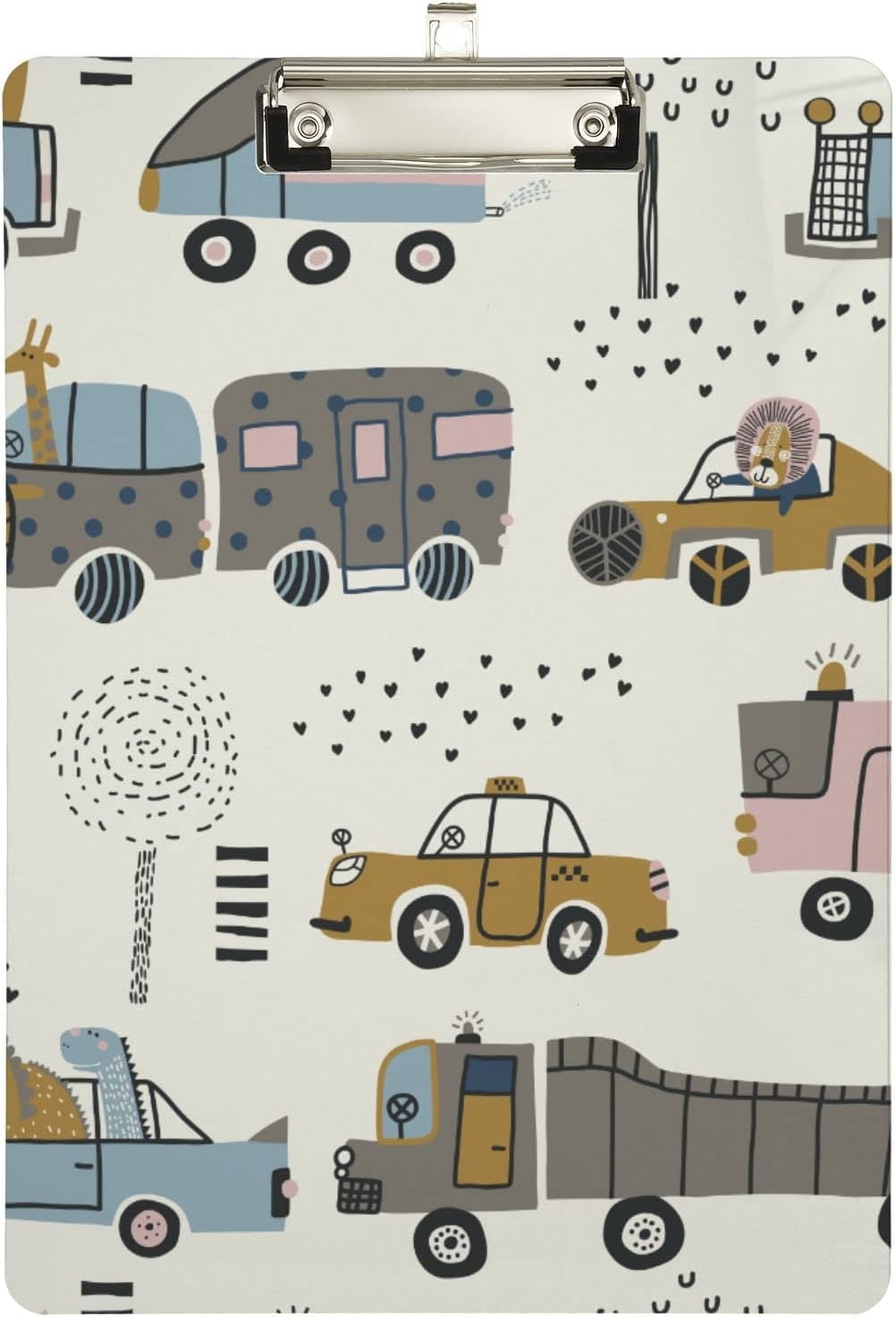 ZHANZZK Driver Vehicle Clipboard Hardboard Wood Nursing Clip Board and ...