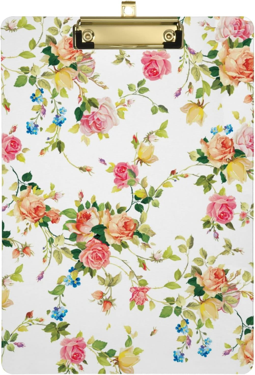 ZHANZZK Flowers Clipboard Hardboard Wood Nursing Clip Board and Pull ...